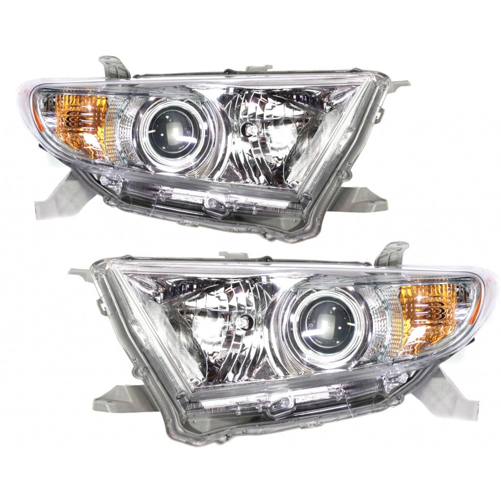 For Toyota Highlander 2010 Headlight Assembly Sport Model USA Built ...