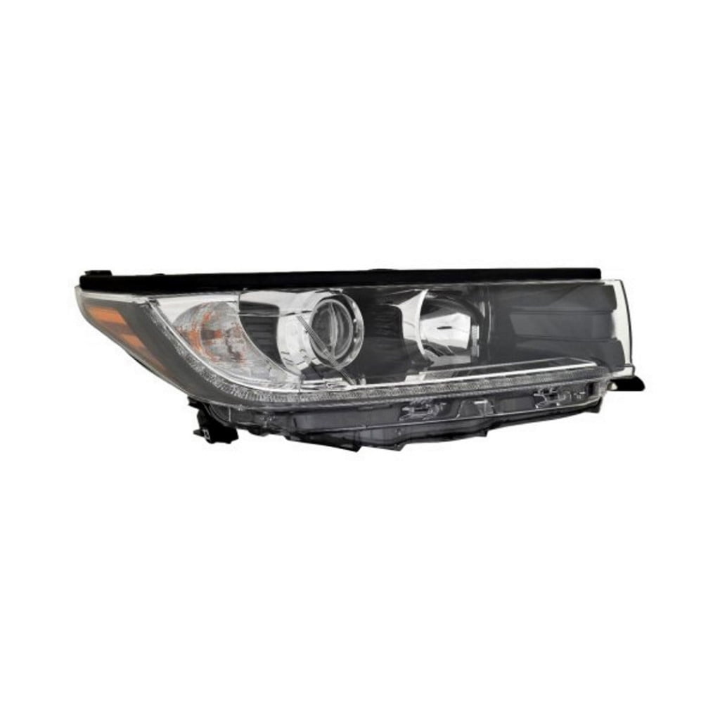 For Toyota Highlander 2017 2018 Headlight Assembly Passenger Side w/LED ...