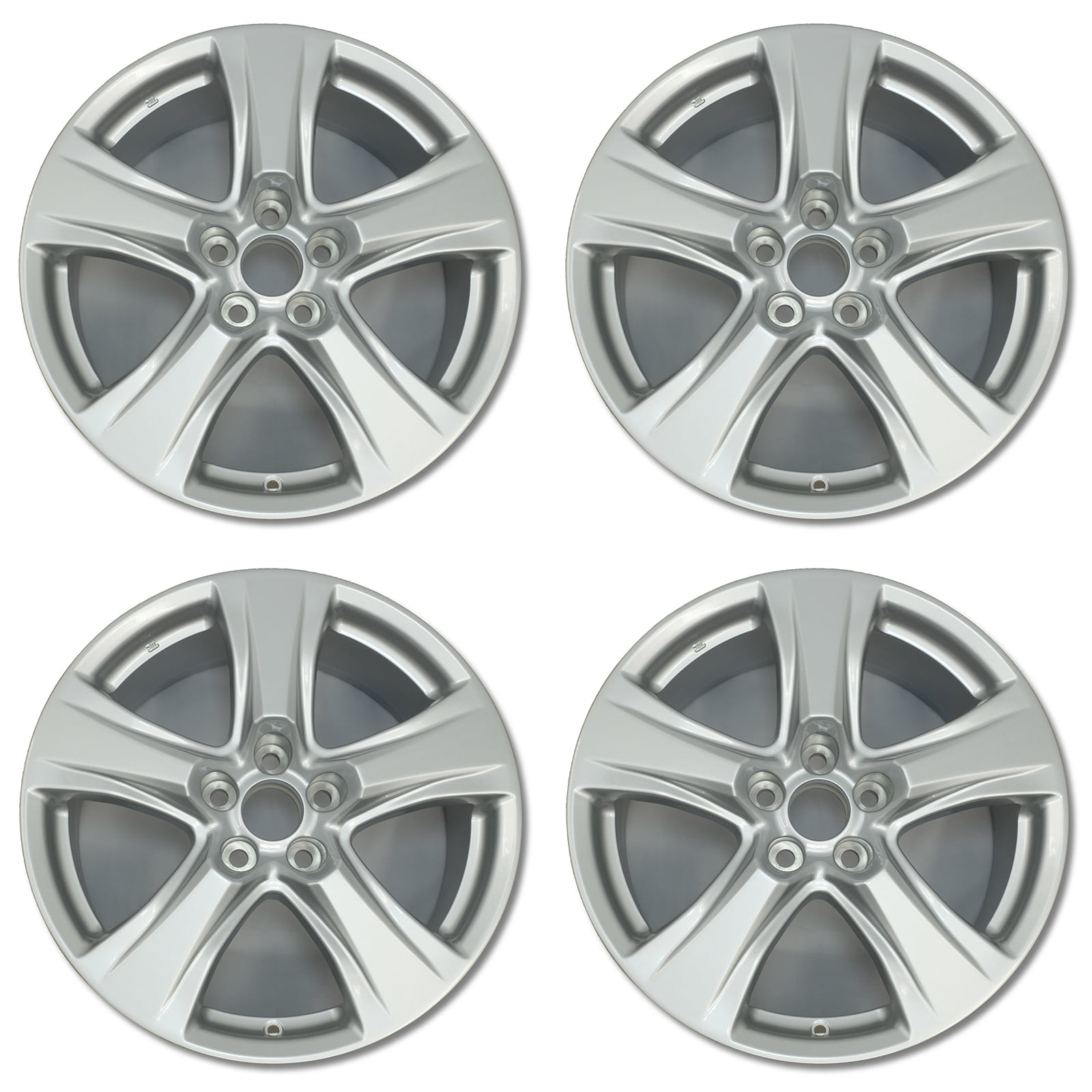 For Toyota Highlander 2020-2023 OEM Design Wheel 18" 18x8 Silver Set of ...