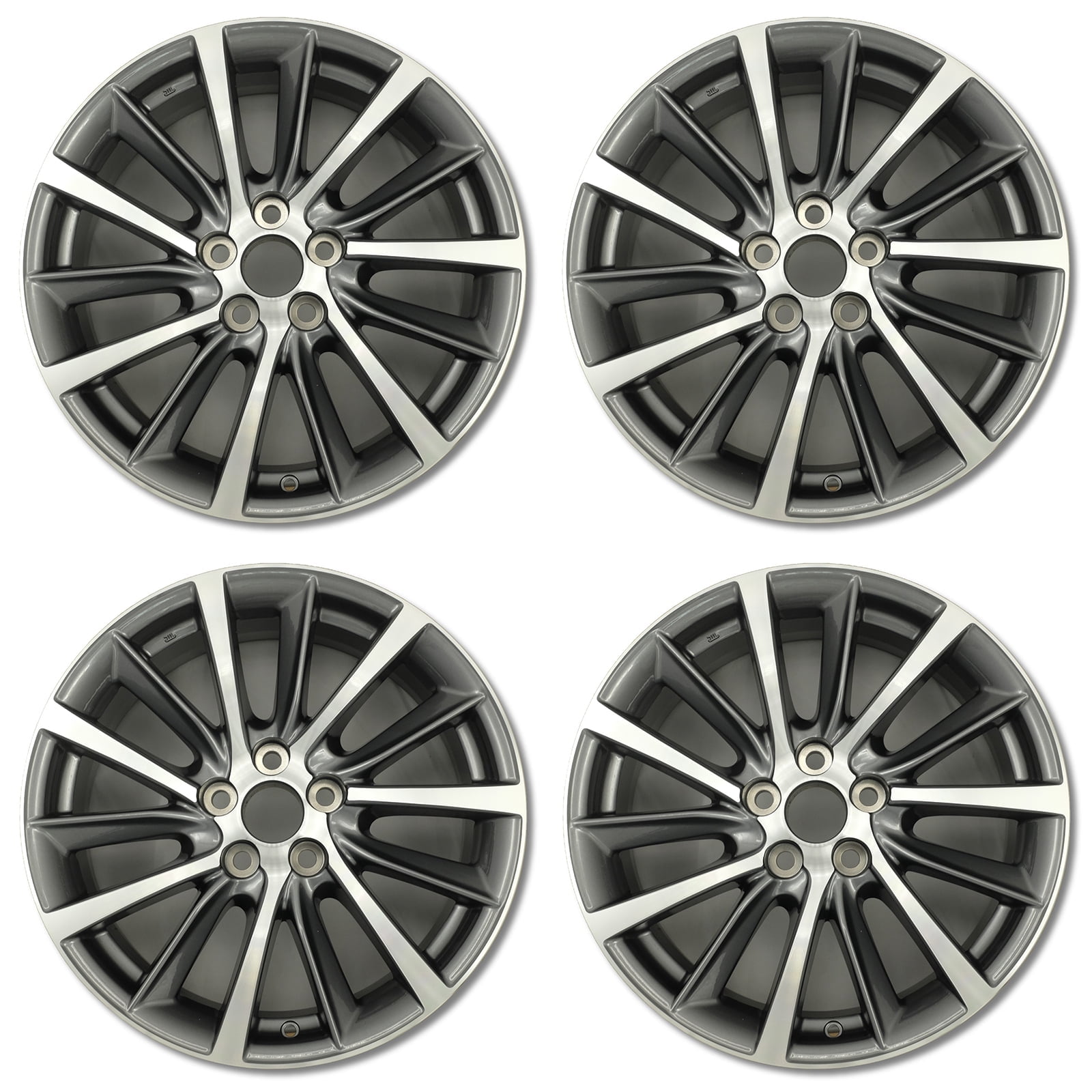 For Toyota Highlander OEM Design Wheel 18" 18x7.5 2017-2019 Machined ...
