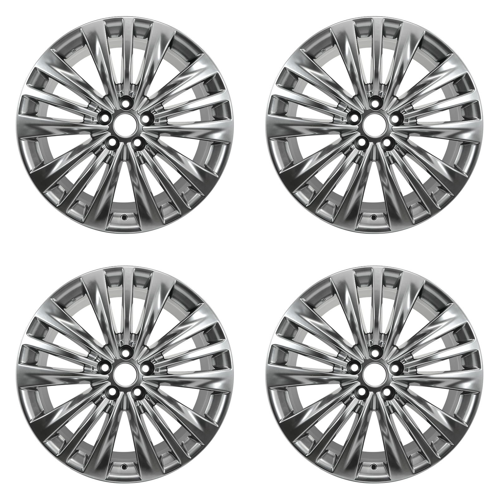 For Toyota Highlander OEM Design Wheel 20" 20X8 2020-2025 Hyper Silver ...