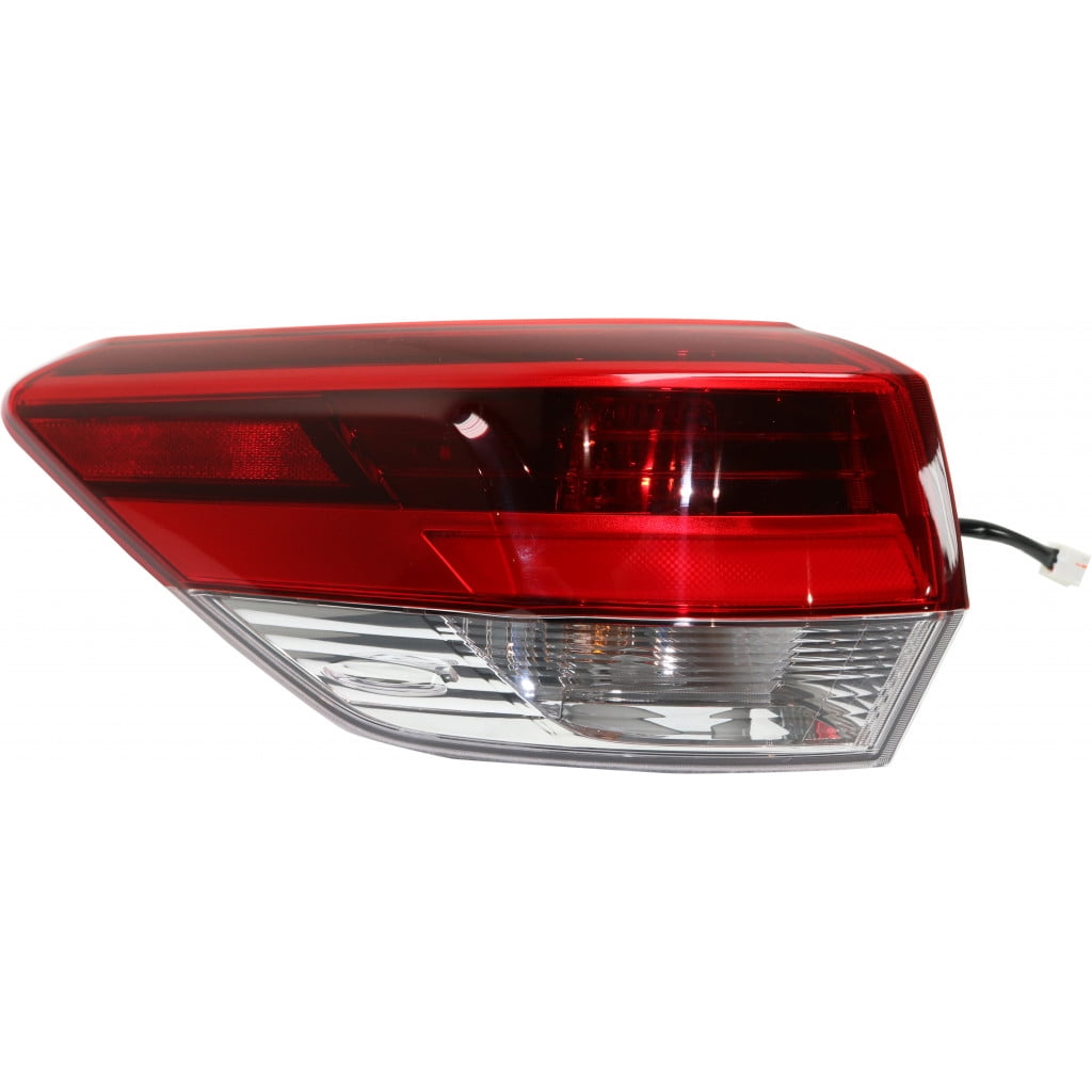 For Toyota Highlander Tail Light 2017 2018 2019 Driver Side LED Bulbs ...