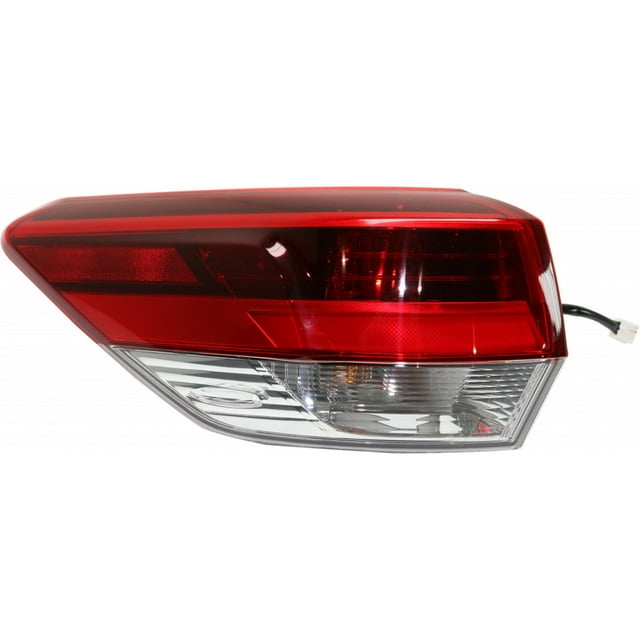 For Toyota Highlander Tail Light 2017 2018 2019 Driver Side LED Bulbs ...