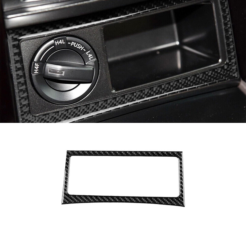 For Toyota Land Cruiser Prado Carbon Fiber Multi-Funtion Switch Cover ...