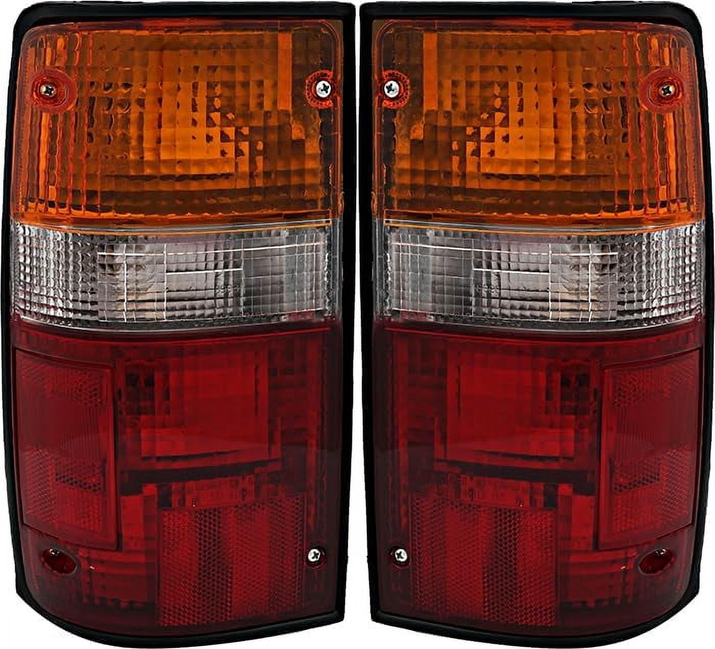 For Toyota Pickup Tail Lights Lamps Set 1989 1990 1991 1992 1993 1994 ...