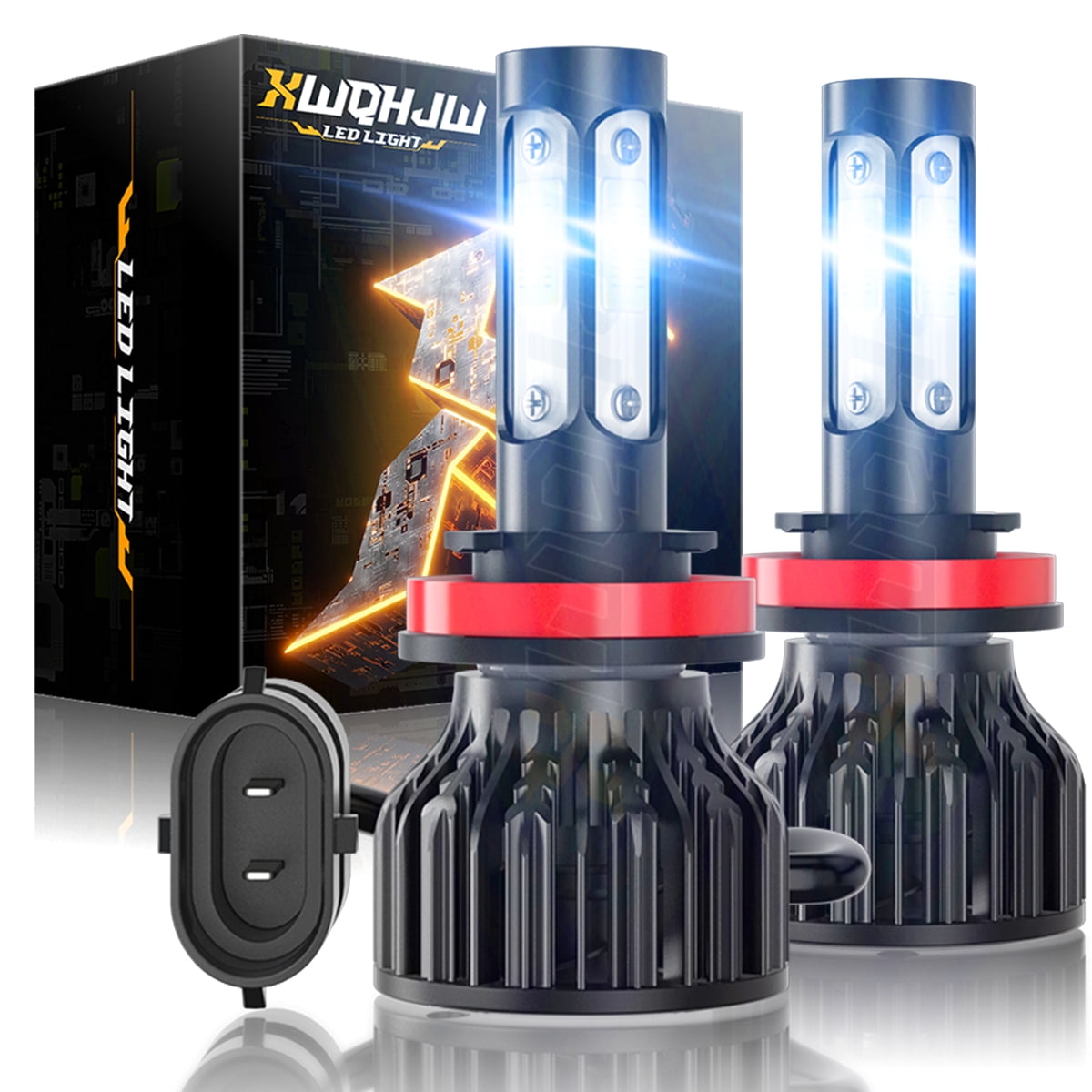 For Toyota Prius 2010-2012 2013 2014 2015 LED Headlights H11 Low Beam ...