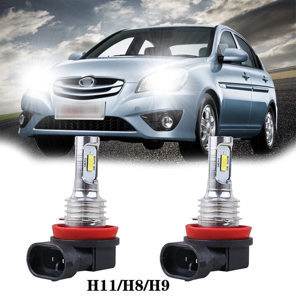 COXNSXX Clear H11 LED Headlight 6000K Automotive Bulb fits Toyota Prius ...