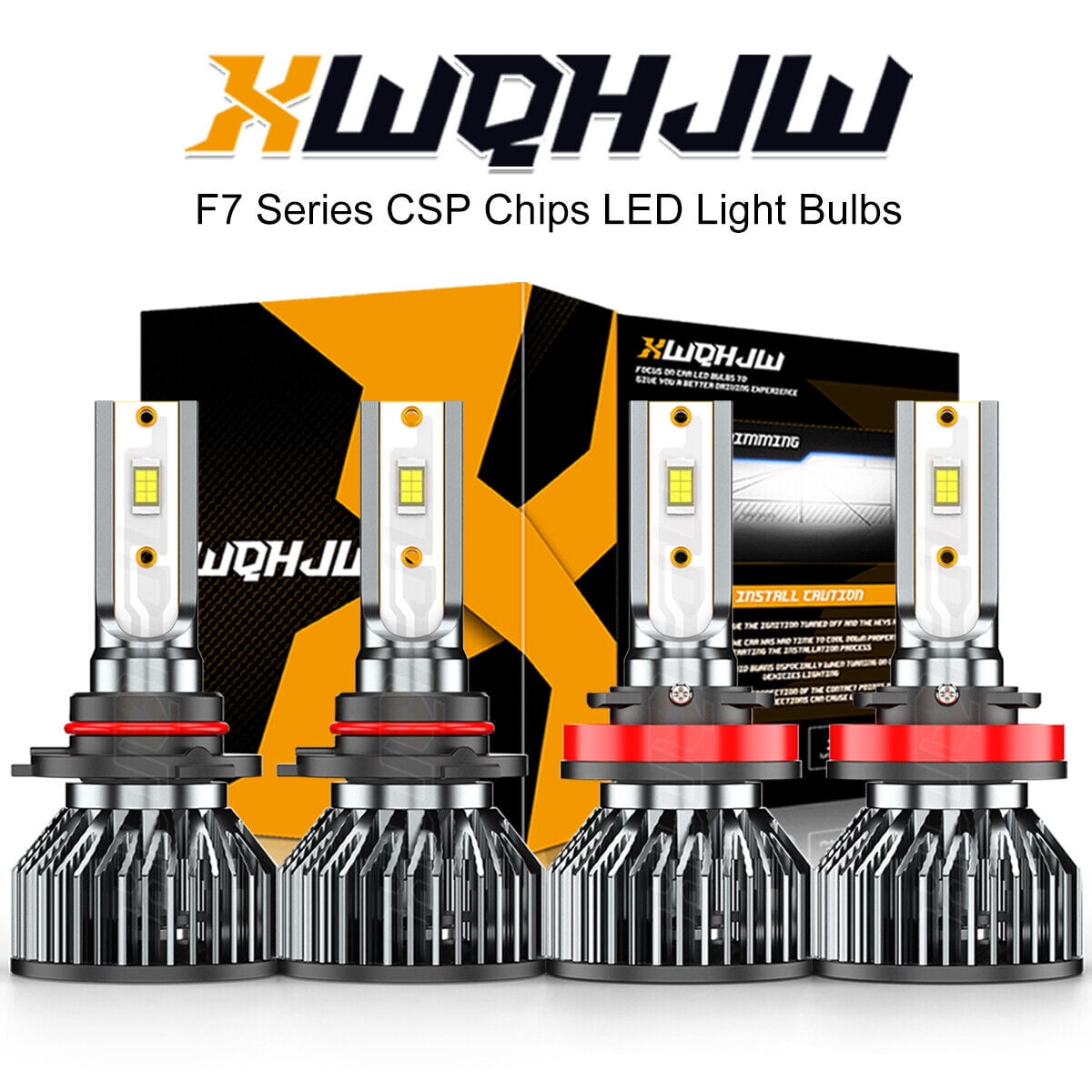 For Toyota Prius 2010-2017 LED Headlight Bulb Conversion Kit High Low ...
