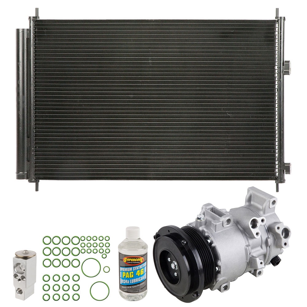 For Toyota RAV4 2008 AC Compressor w/ A/C Condenser & Repair Kit ...