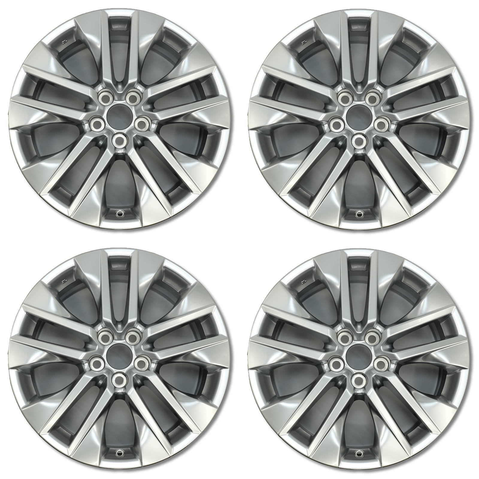 For Toyota RAV4 2019-2024 OEM Design Wheel 19" Hyper Silver Set of 4 ...