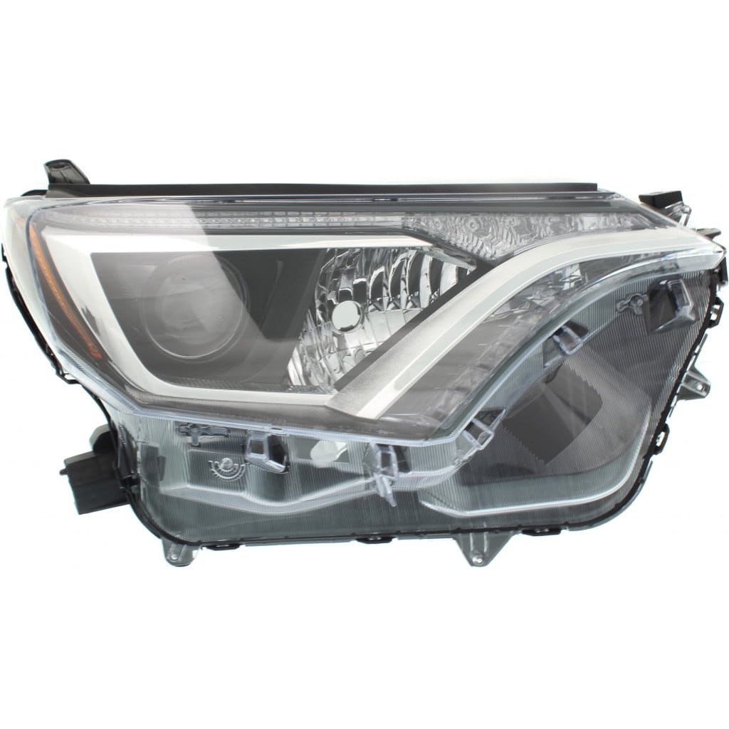 For Toyota RAV4 / Hybrid Headlight Unit 2016 2017 2018 Passenger Side ...