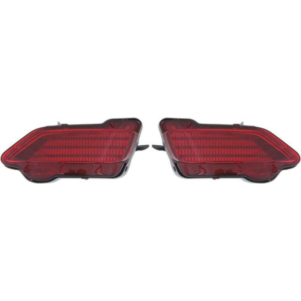 For Toyota RAV4 Rear Reflector 2013 2014 2015 Pair Driver and Passenger ...