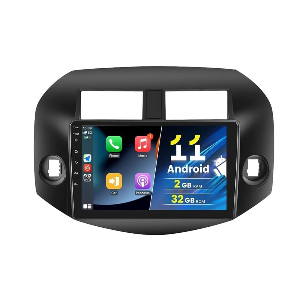 For Toyota Rav4 2006-2012 Radio Android 11 Car Stereo Wifi - Walmart.com