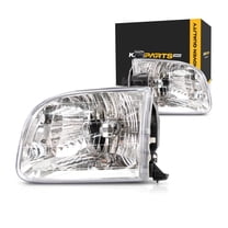 For Toyota Tundra Headlight 2000 01 02 03 2004 Pair Driver and ...