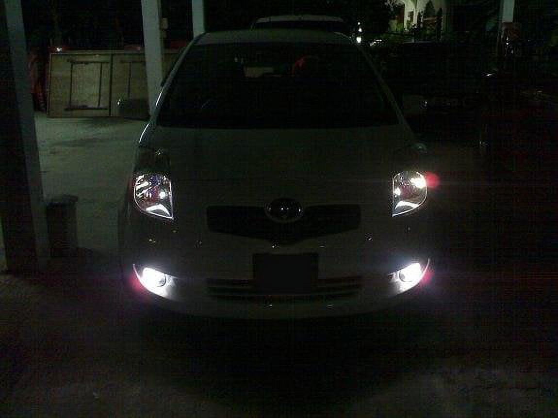 For Toyota Yaris Vitz Belta Vios Bright White Upgrade Light Bulbs for ...