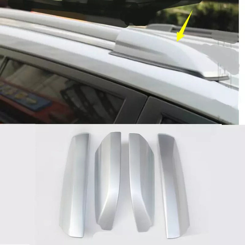 For Toyota for Highlander Xu40 2008-2013 Silver Roof Rack Rail End ...