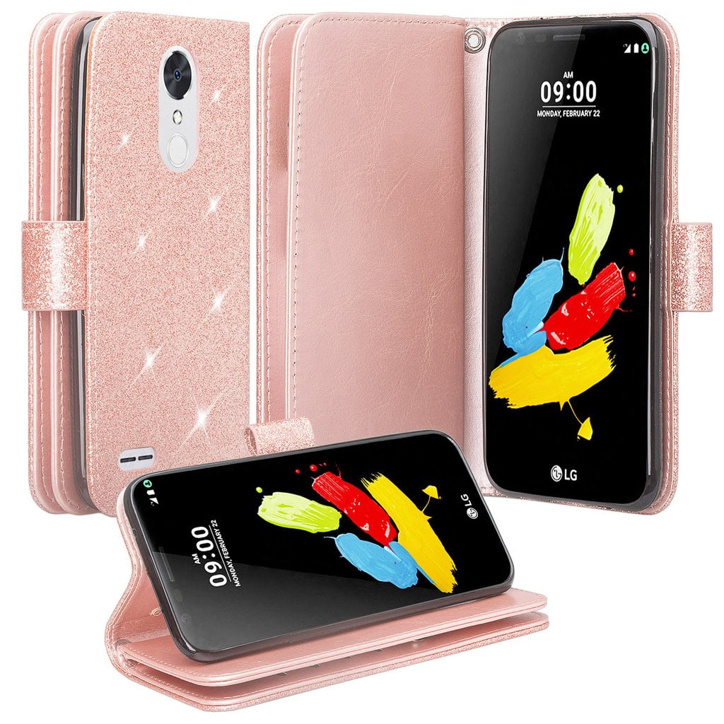 For TracFone/Straight Talk LG L413/LG 413DL/Premier Pro LTE Glitter Pu ...