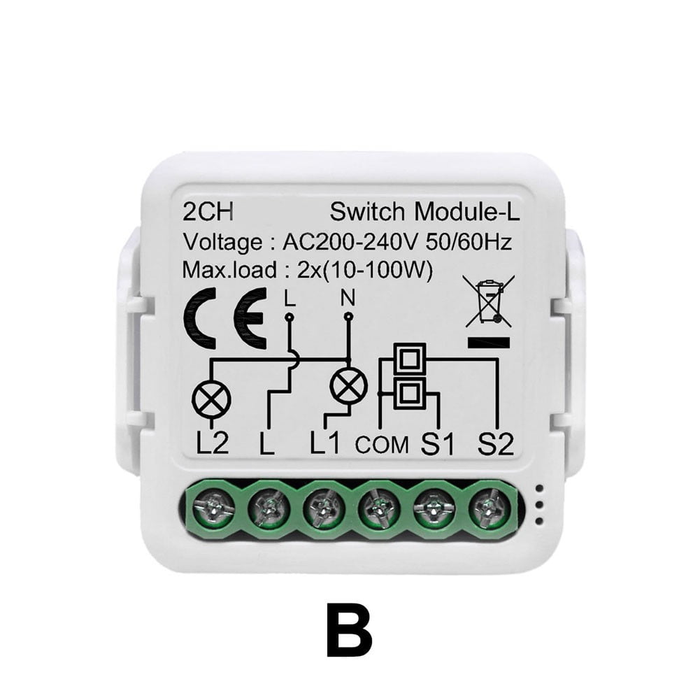 For Tuya for Zigbee for Smart Light Switch Module, No Neutral Conductor ...