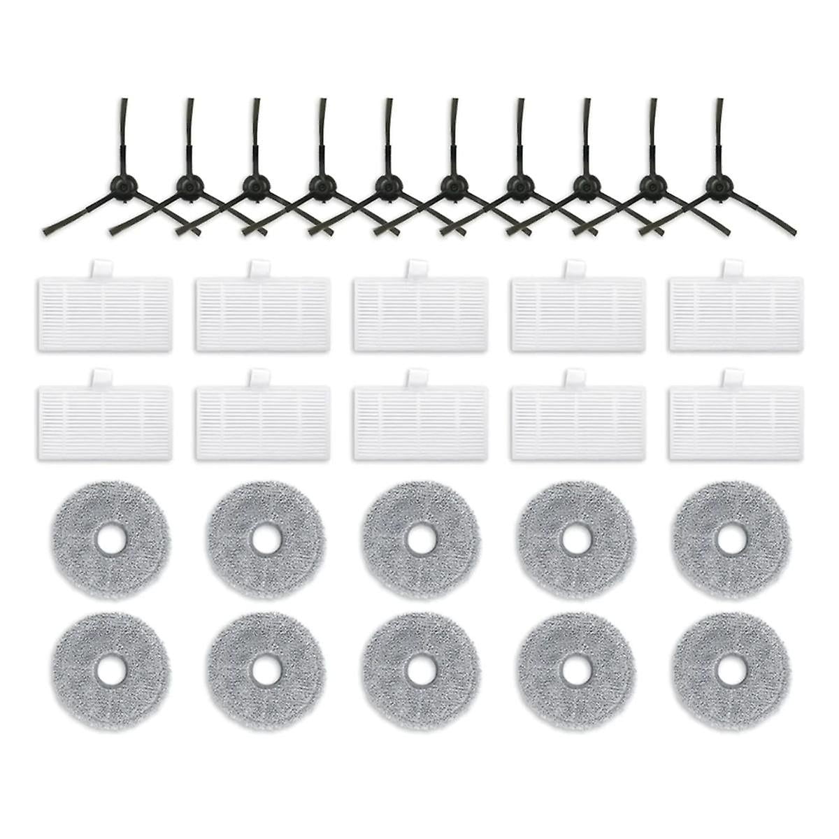 For U200 / U200 Pro Robot Vacuum Side Brush HEPA Filter Mop Pad ...