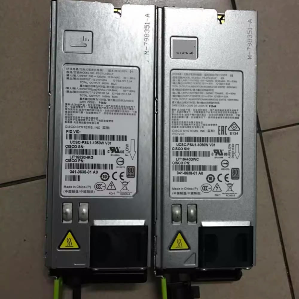 For UCSC-PSU1-1050W V01 341-0638-01 C240 C220 M5 Server Power Supply ...