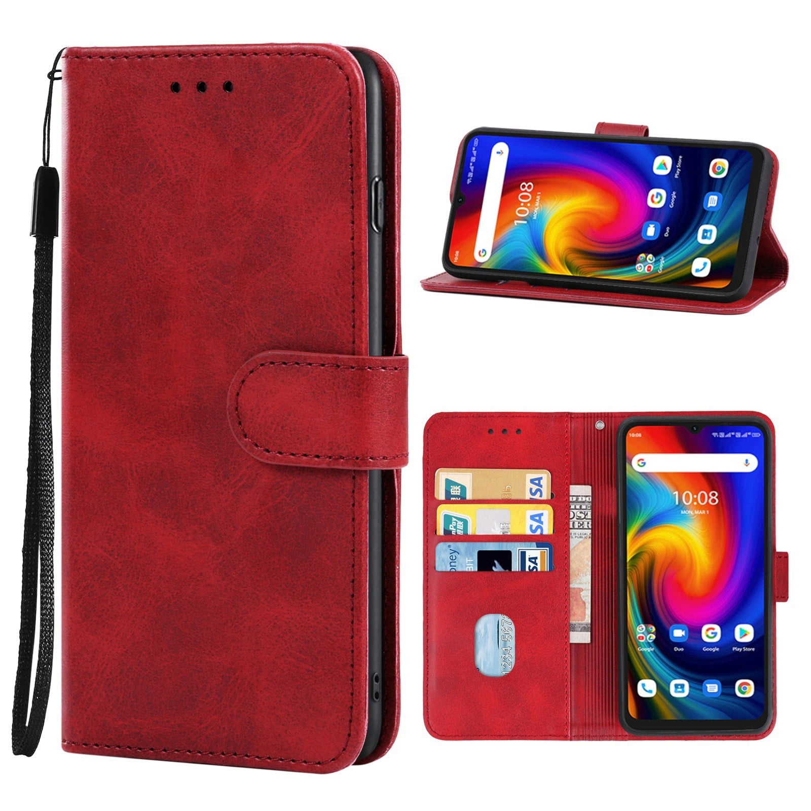 For UMIDIGI F3 4G/F3 5G/F3 SE/F3S Leather Phone Case - Walmart.com
