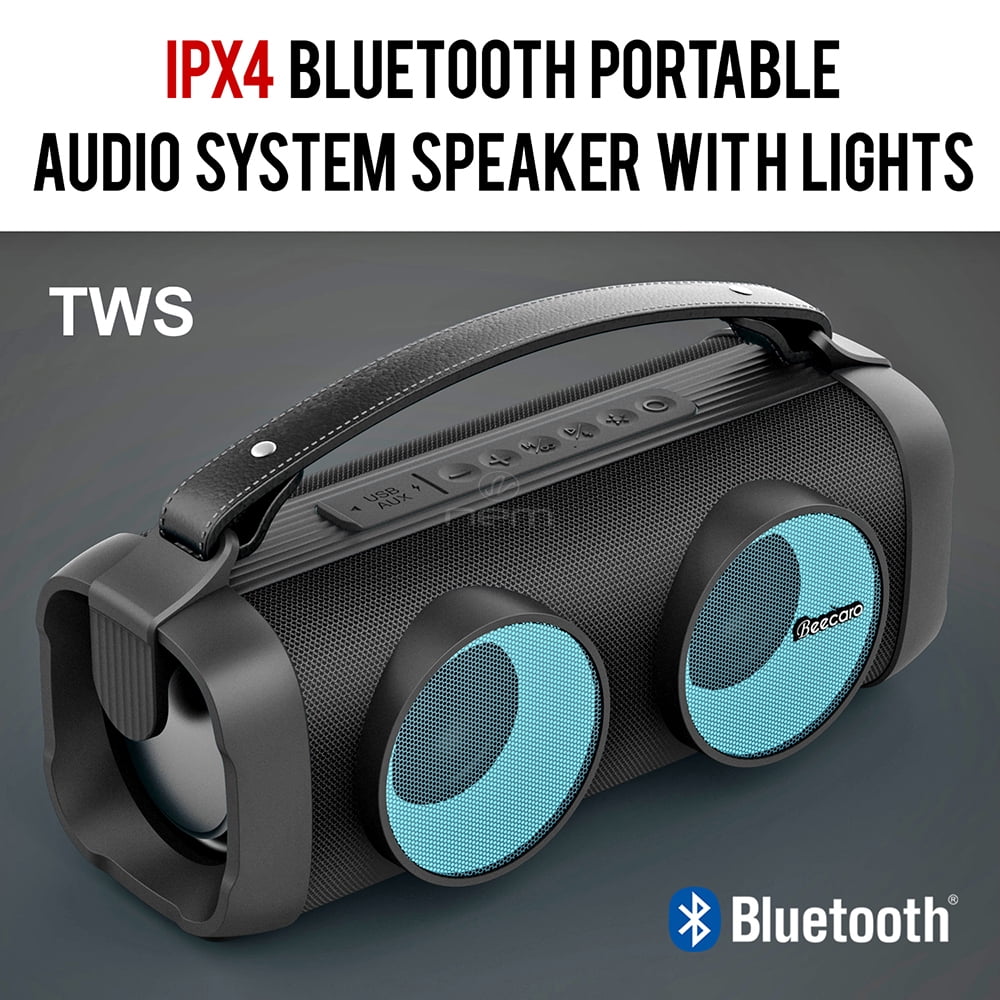 For Universal Outdoor Waterproof 2.5" Woofer Portable Boombox Wireless ...