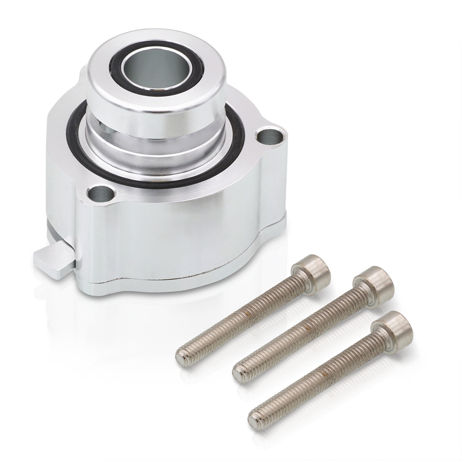 For VW 2.0T FSI Turbo Blow Off Valve Adapter Billet Aluminum Flange BOV ...