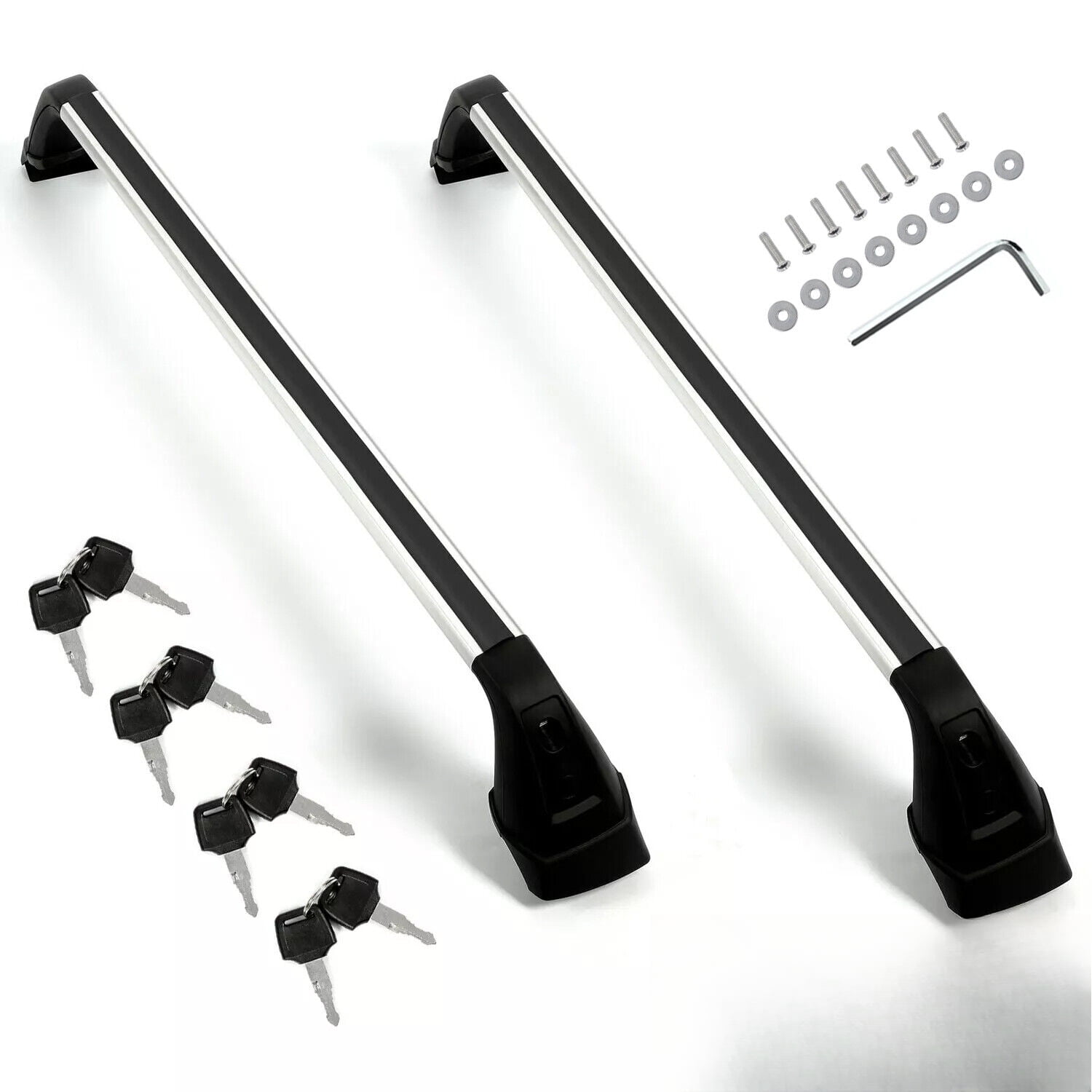 For VW Volkswagen Golf GTI e-Golf 4 DOOR 2015-2021 Roof Rack Base Cross ...