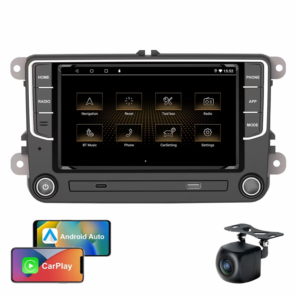 Android Carplay GPS for VW Jetta Passat Amarok Golf Polo - 7" Touch ...