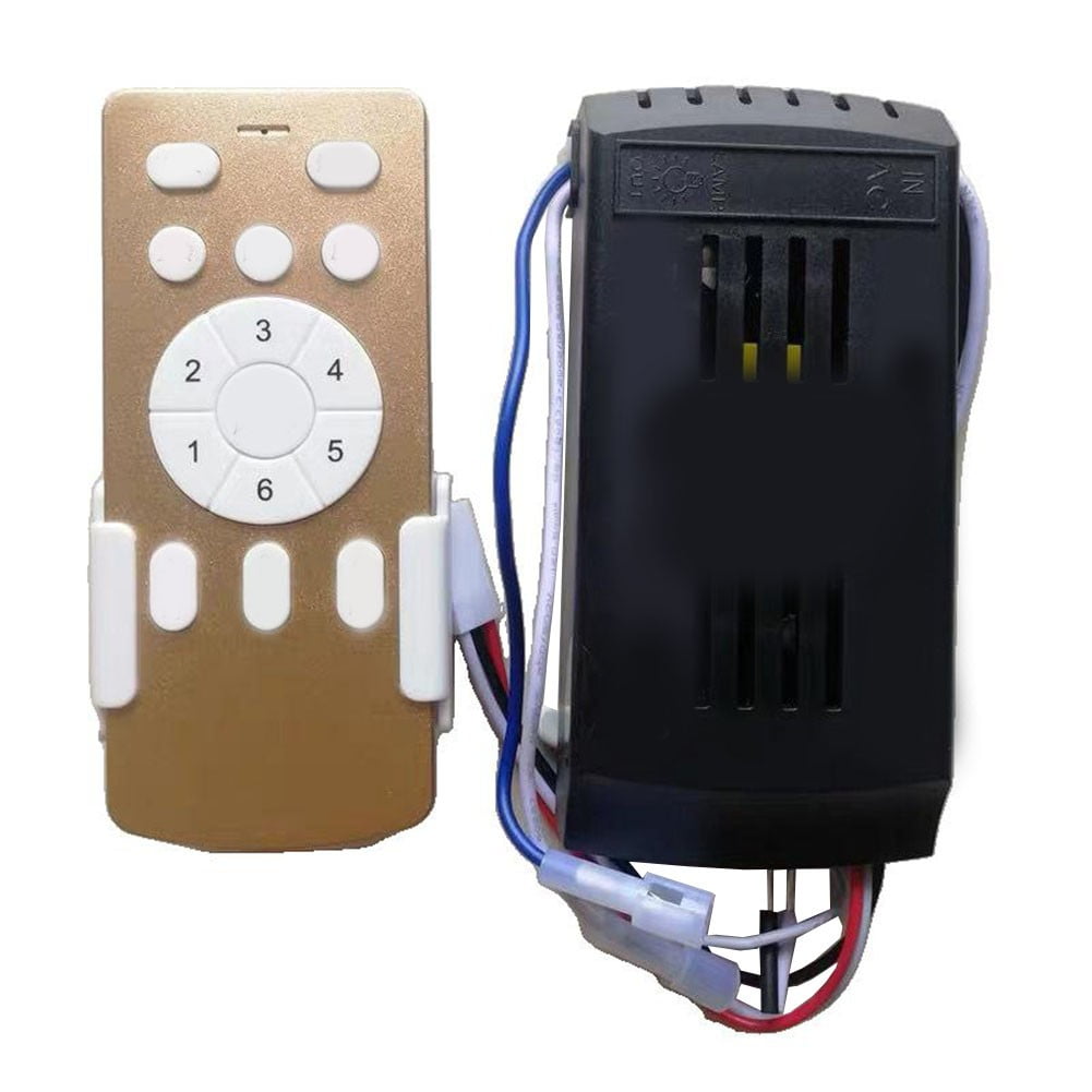 For Various Models 6 Speed Remote Control Ceiling Fan Receiver Bedroom ...
