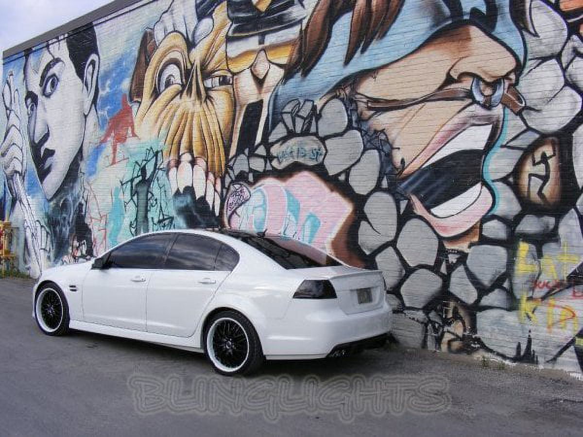 For Vauxhall VXR8 Smoked Tint Film for Taillamps Taillights Tail Lamps ...