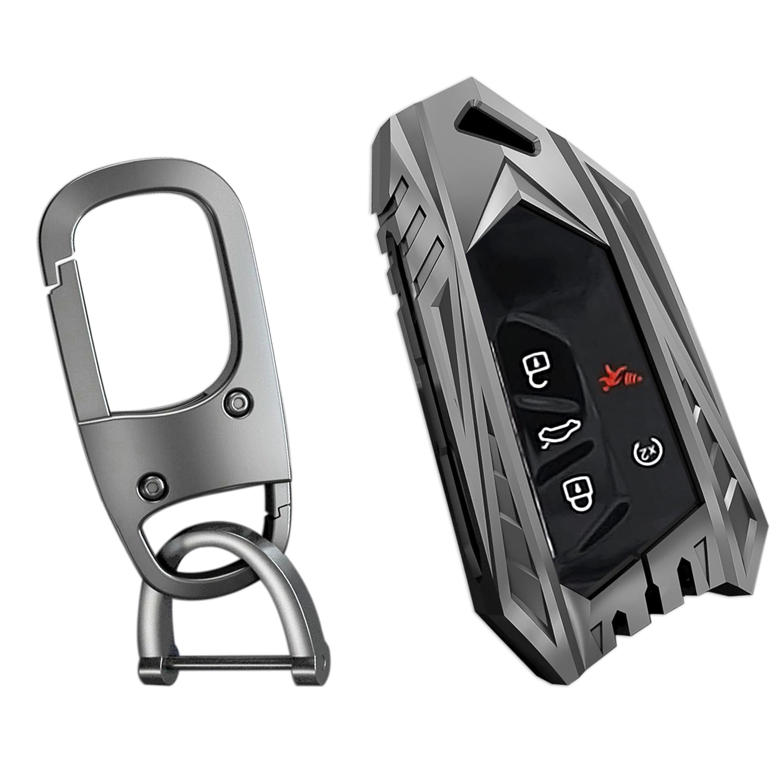 For Volkswagen Key Fob Cover,Keychain,Zinc Alloy Protection Car Key ...