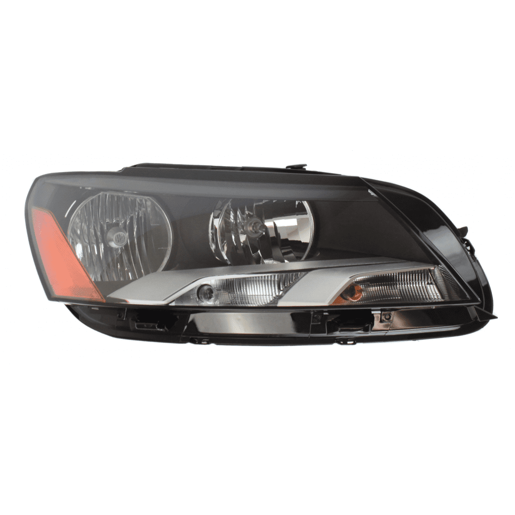 For Volkswagen Passat Headlight Assembly 2011-2015 Passenger Side DOT Certified Bulbs Included ...