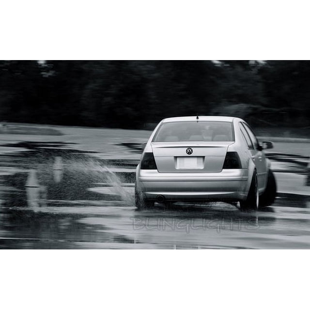 For Volkswagen VW Jetta Mk4 Smoke Tint Tail Lamps Light Kit Overlays ...