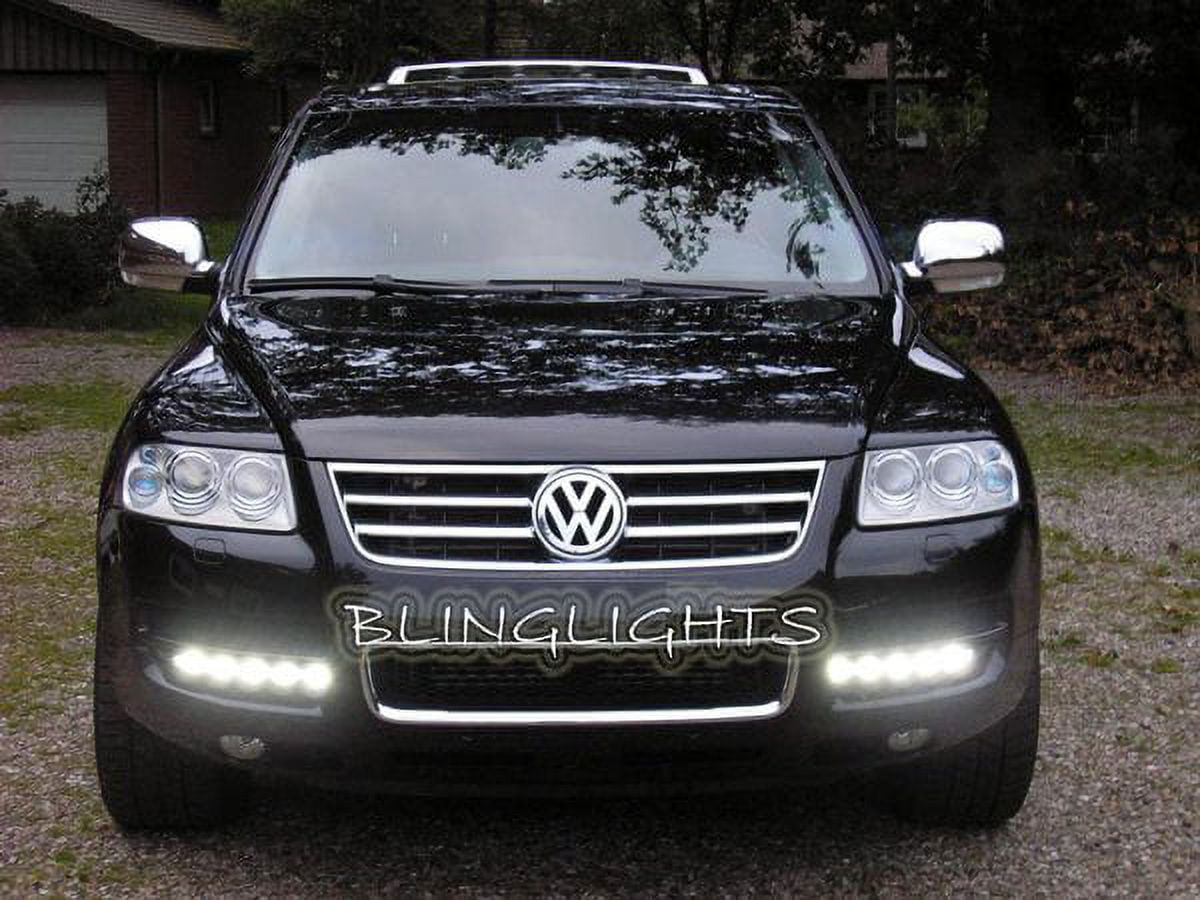 For Volkswagen VW Touareg LED DRL Strips Day Time Running Lamps Lights ...