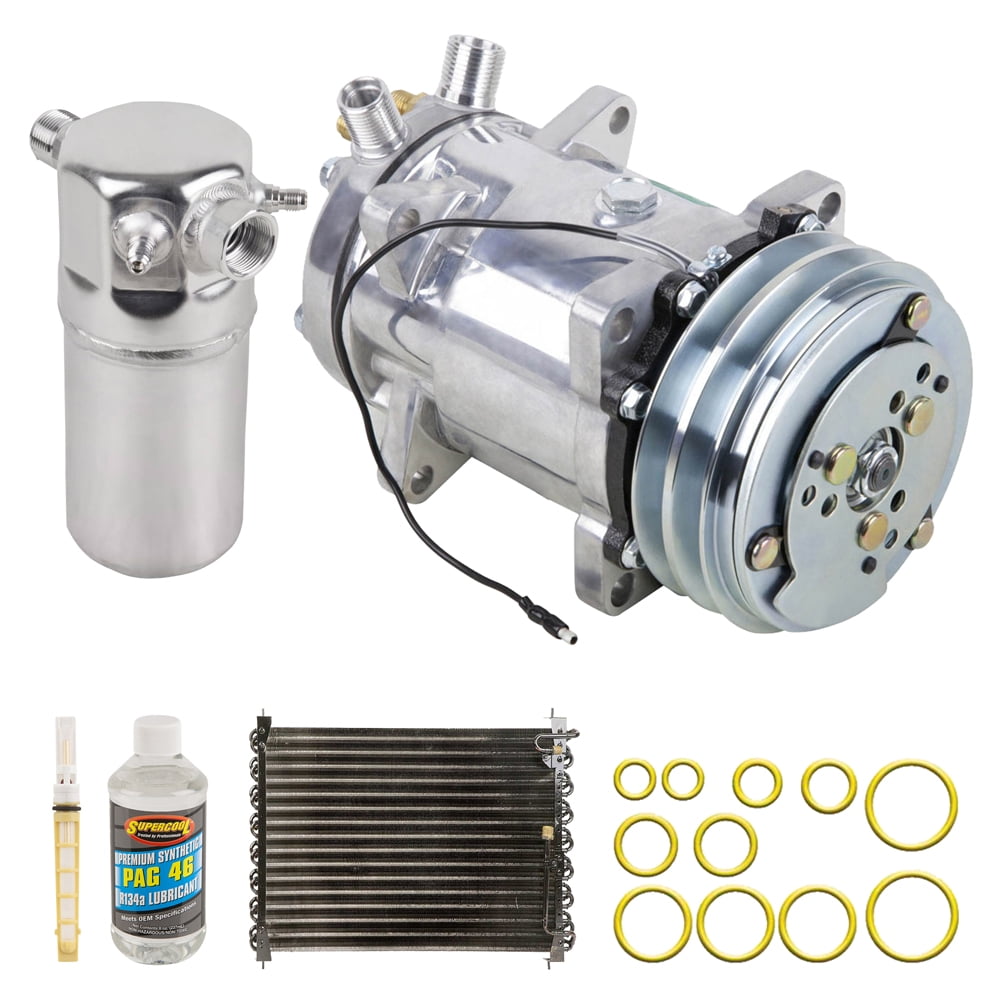 For Volvo 740 760 A/C Kit w/ AC Compressor Condenser & Drier ...