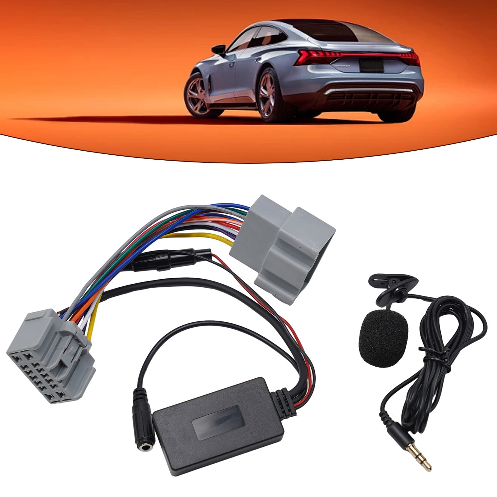 For Volvo S60 S80 V50 V70 Car Compatible-BT Module AUX Audio Cable ...