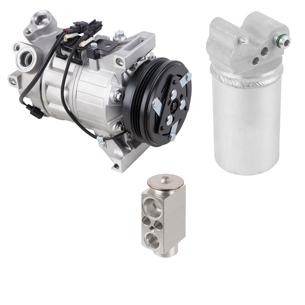For Volvo S60 V60 S80 AC Compressor w/ A/C Repair Kit - BuyAutoParts ...