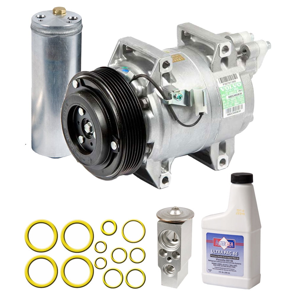 For Volvo V70 & XC70 OEM AC Compressor w/ A/C Repair Kit - BuyAutoParts ...