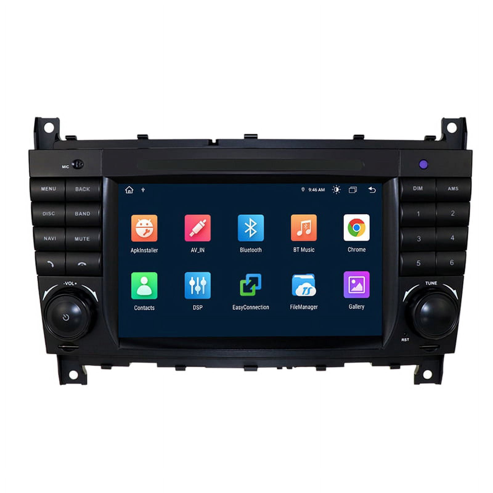 For W203 2004-2007 Android 10 Core Car Dvd Media Player Radio GPS WIFI ...