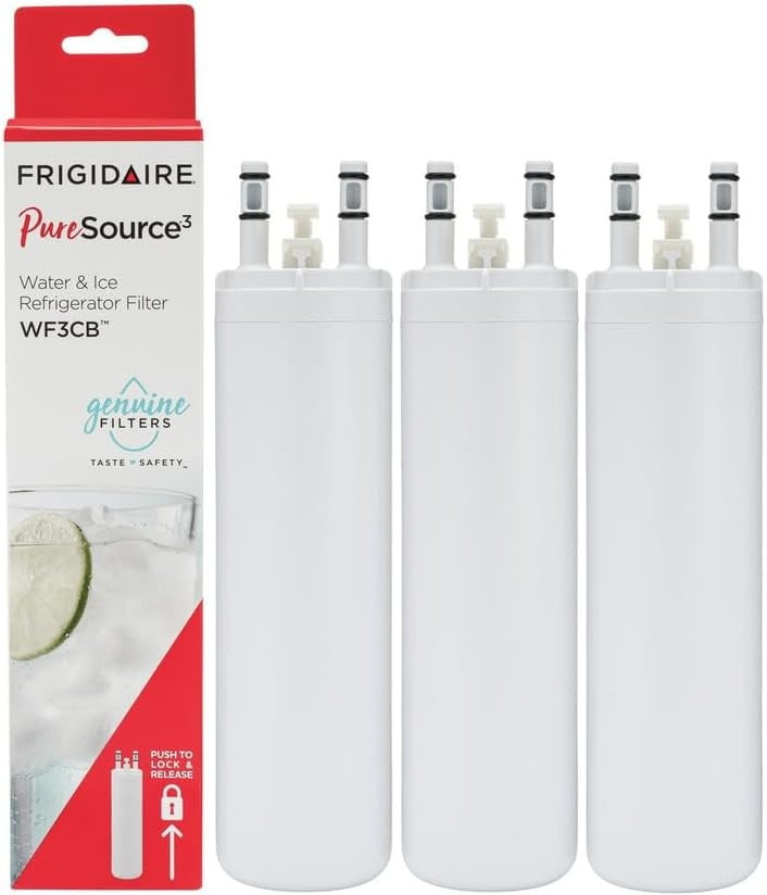 For WF3CB Puresource3 Refrigerator Water Filter, White, 3 Count (Pack ...