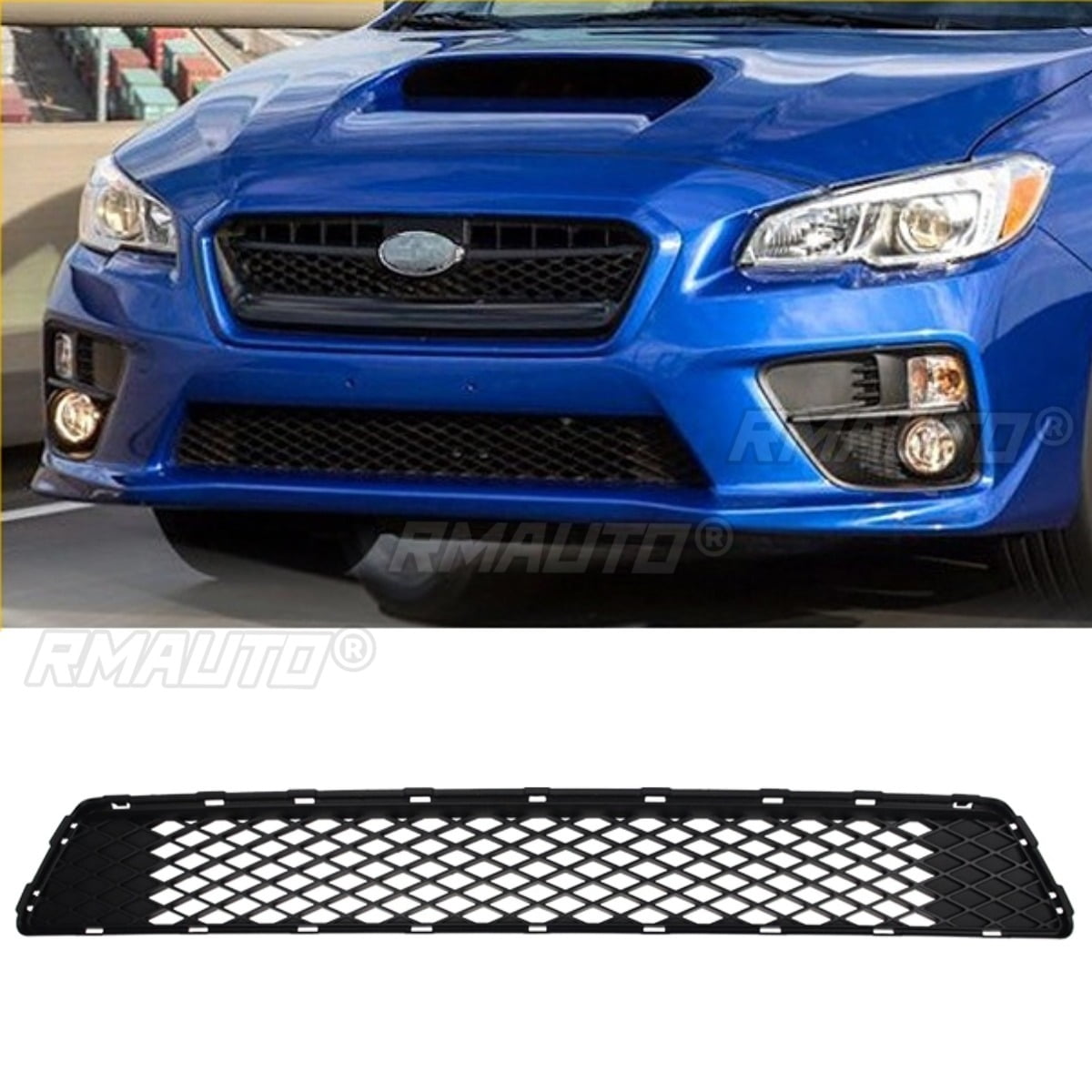 For WRX 2015 Body Kit Front Bumper Grill Racing Grills Car Grille Car ...