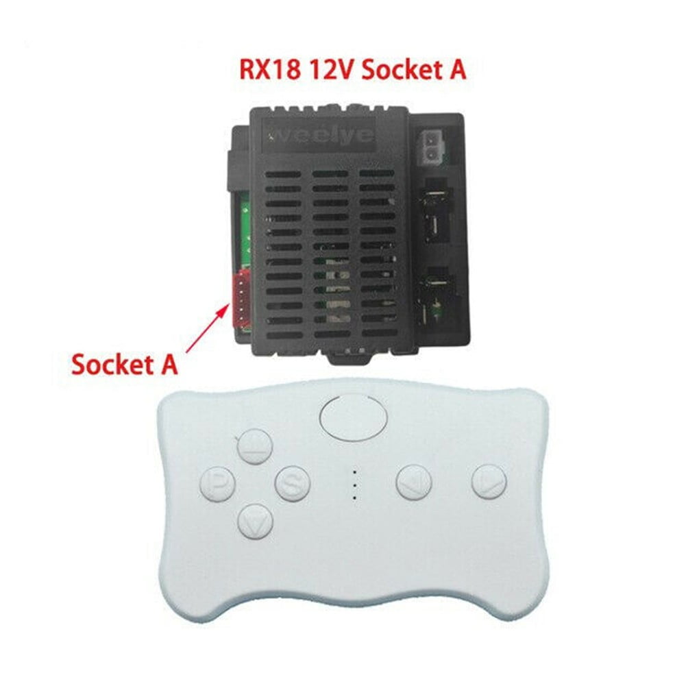 For Weelye Children's Electric Toy Car RC and Receiver 2.4G Bluetooth ...