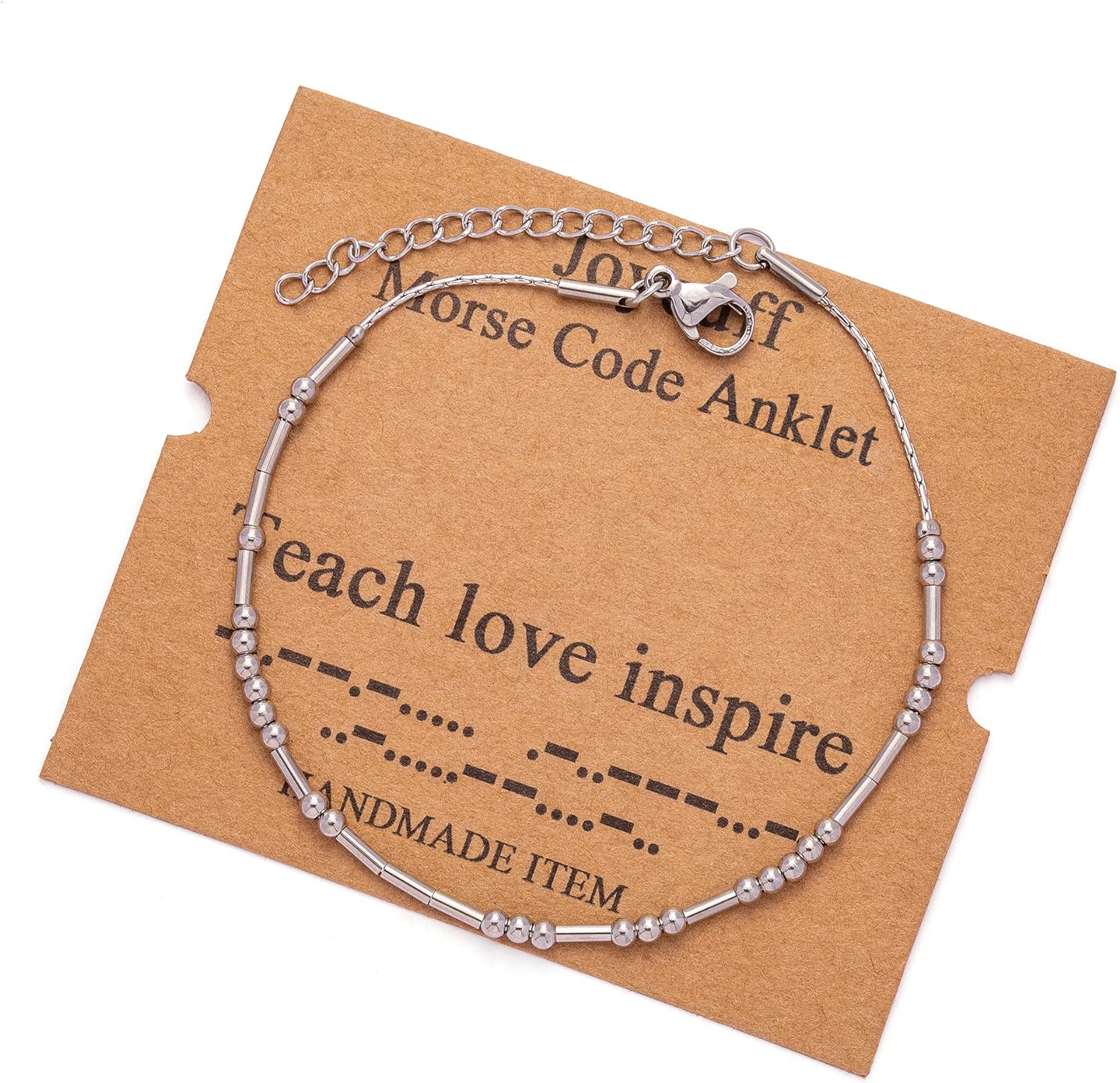 𝐀𝐧𝐤𝐥𝐞 𝐁𝐫𝐚𝐜𝐞𝐥𝐞𝐭𝐬 For Women 𝐌𝐨𝐫𝐬𝐞 𝐂𝐨𝐝𝐞 𝐀𝐧𝐤𝐥𝐞𝐭𝐬 For Women Teen Girls ...