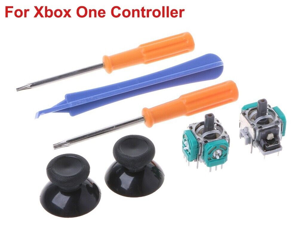 For Xbox One Controller 3D Analog Joystick Thumbstick Cap Repair Replacement Kit - Walmart.com