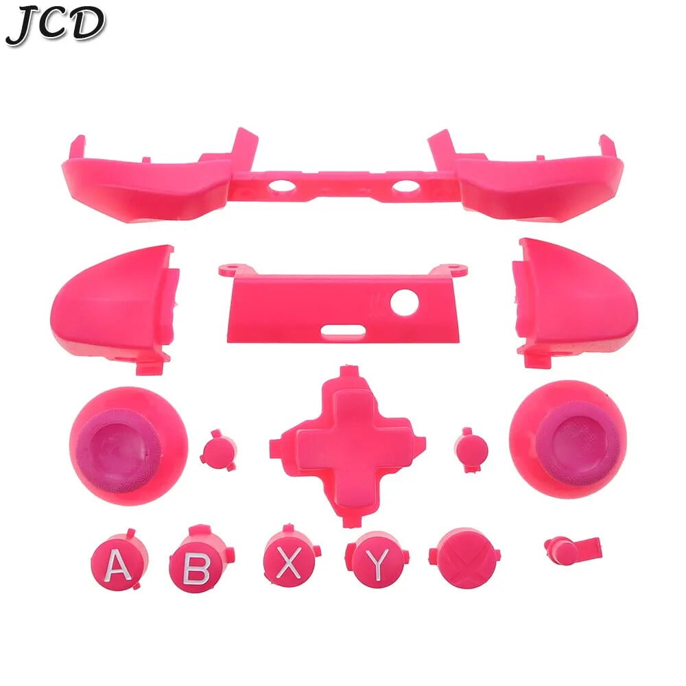 For Xbox One S Plating Replacement Repair Chrome ABXY Dpad Triggers ...