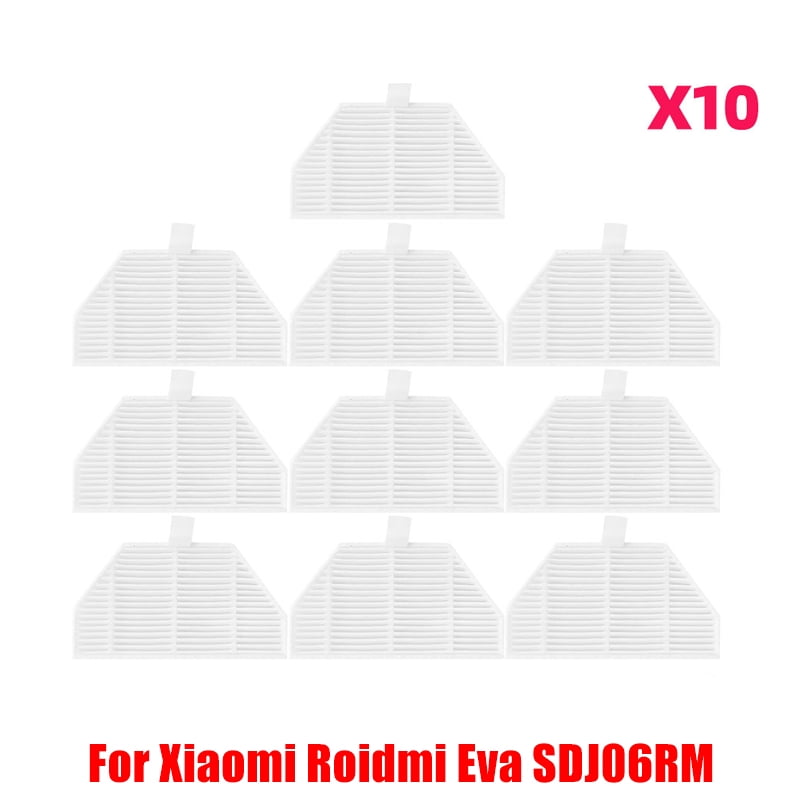 For XiaoMi RoidMi EVA Self-Cleaning Emptying Robot Vacuum SDJ06RM Spare Parts Hepa Filter Side ...