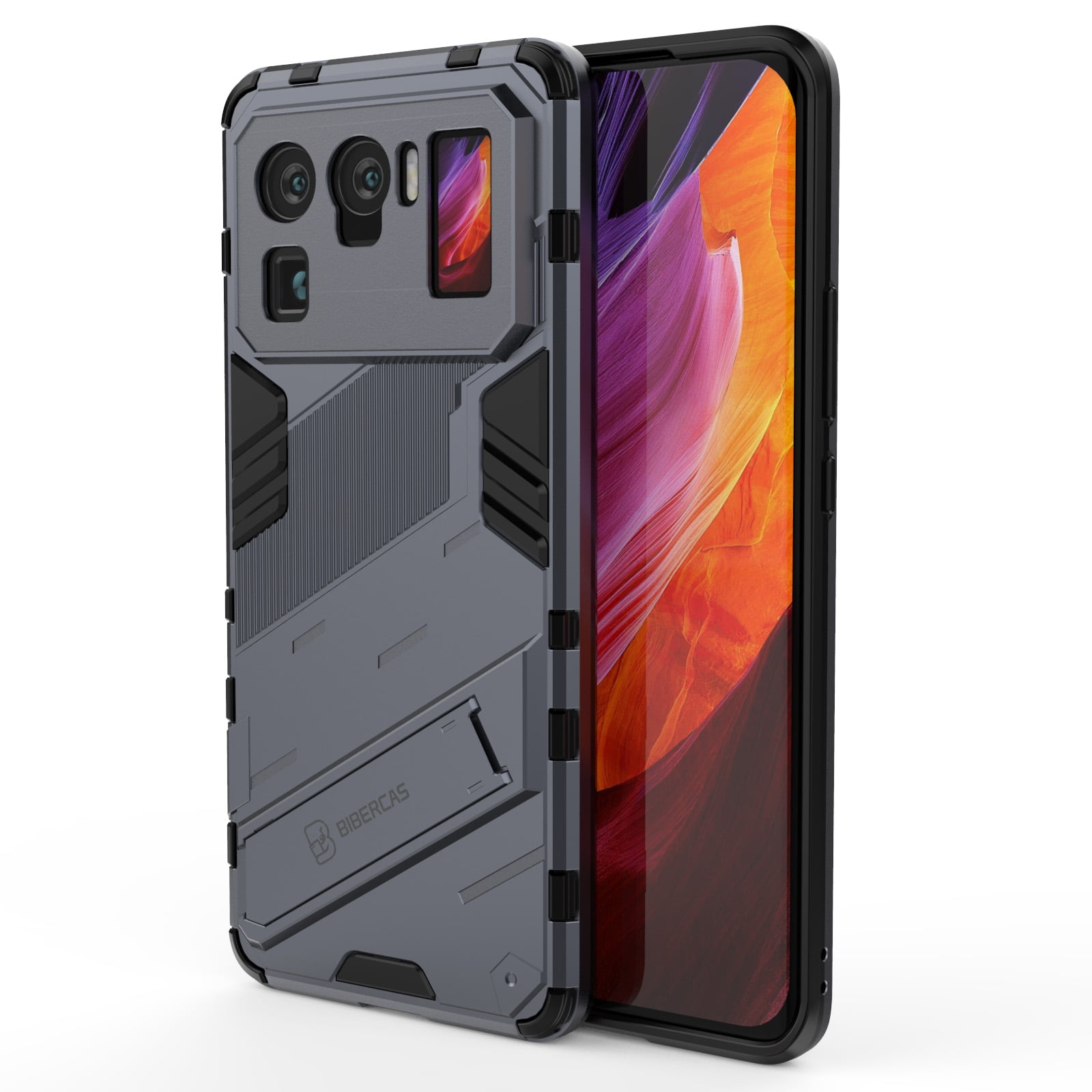 For Xiaomi Mi 11 Ultra Punk Armor 2 in 1 PC + TPU Shockproof Case with ...