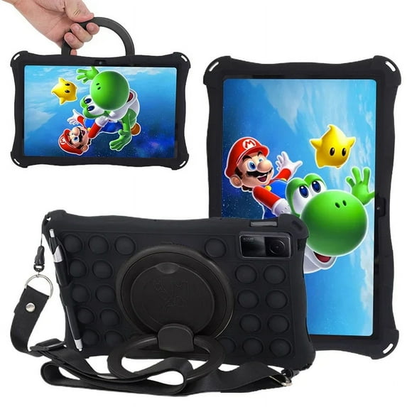 For Xiaomi Redmi Pad 10.6"2022 Case Soft Bubble Silicone Kids Stand ...