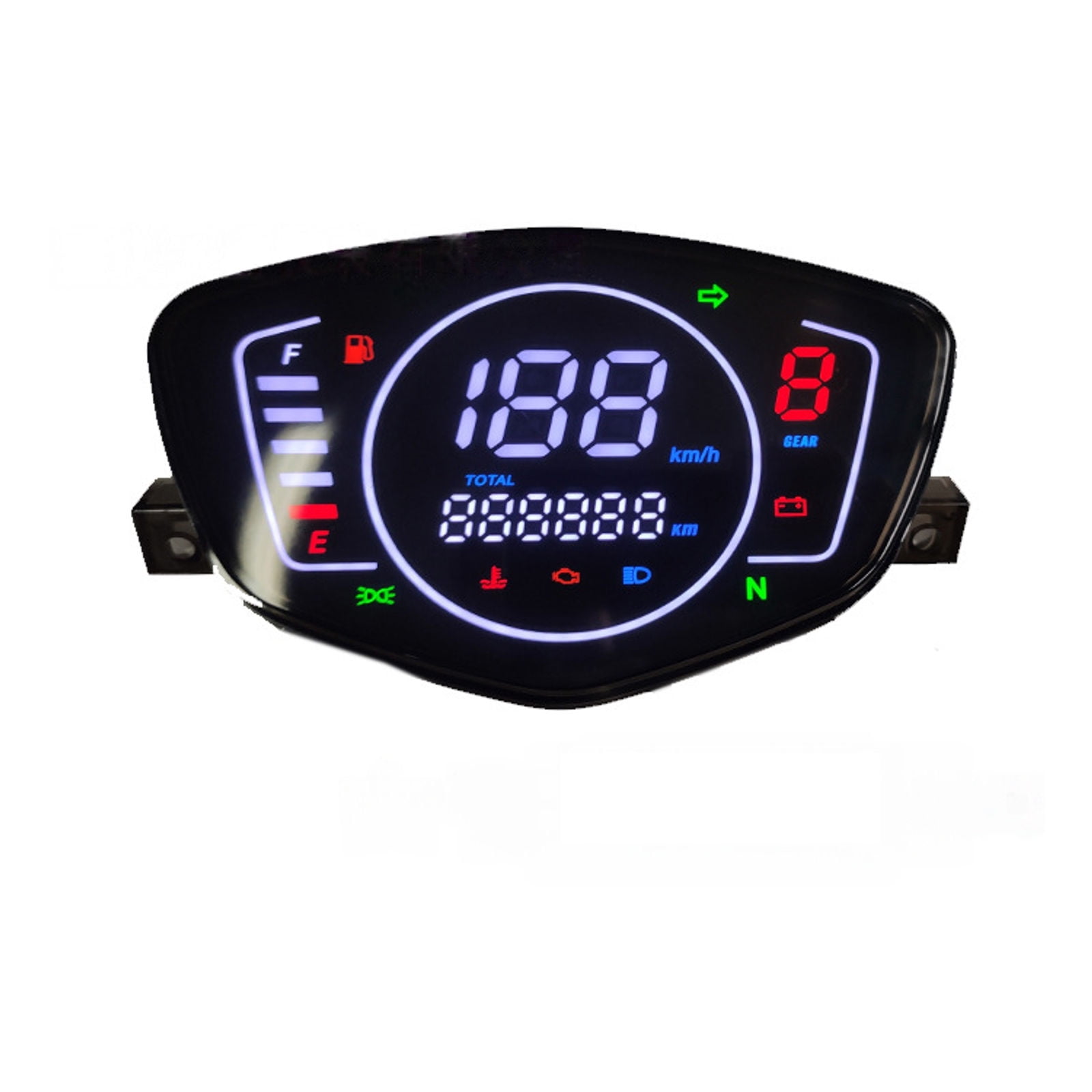 For Yamaha Crypton Multi-functional Motorcycle Digital Speedometer ...